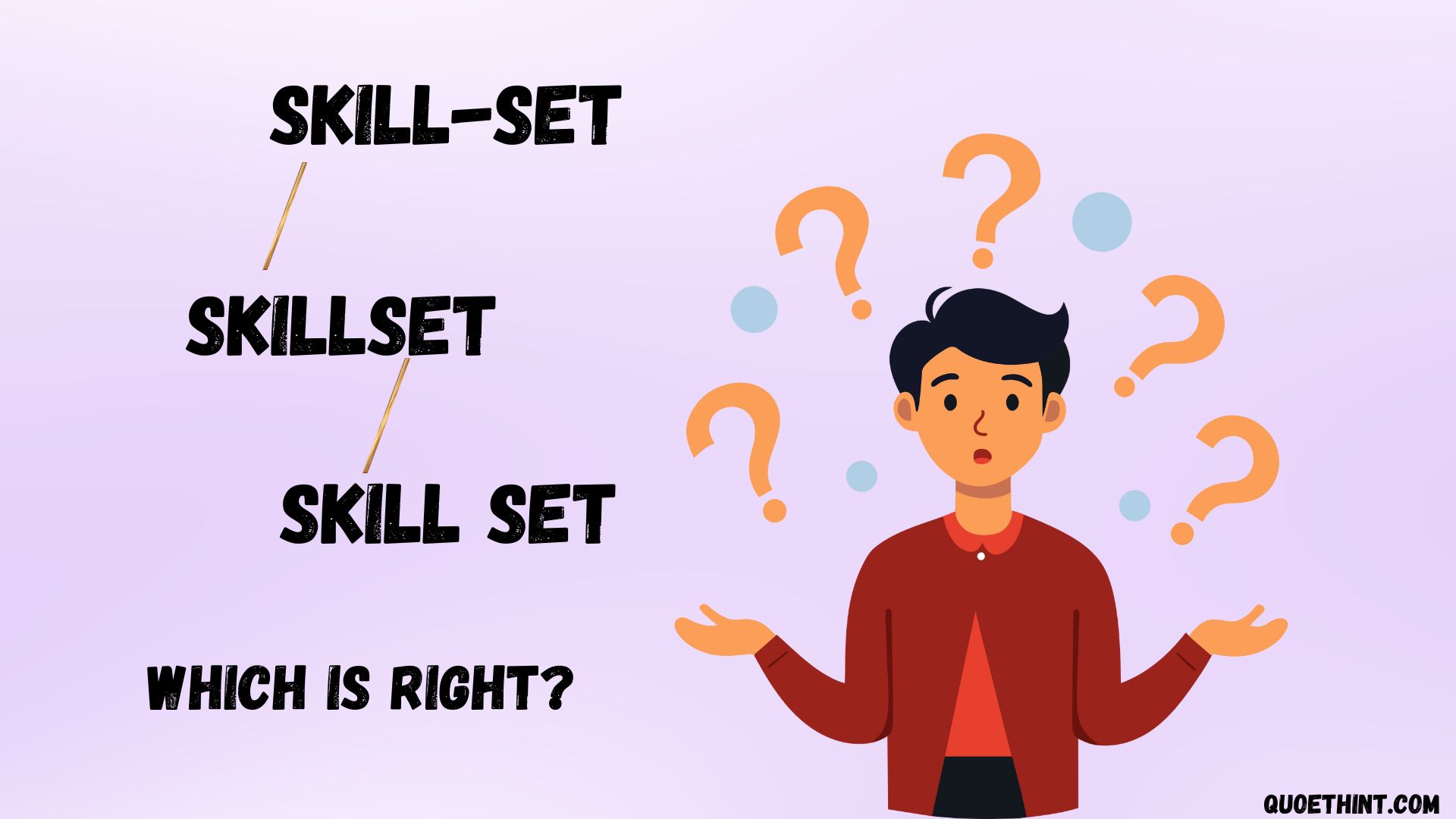 “Skill-Set,” “Skillset,” or “Skill Set”: Which is Right? - Quoethint